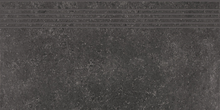 RAKO Base DCPSR433 schodovka černá 30x60 cm | RAKO