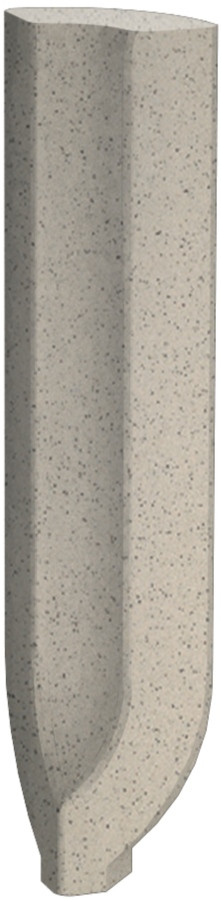 RAKO Taurus Granit TSIRH061 inside corner skirting plinth dark beige 2 ...
